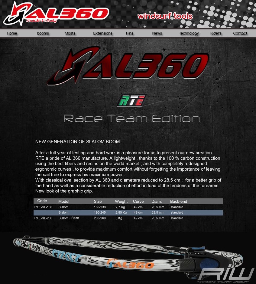 AL360 Race Team Edition 100%C SLALOM-RACE - RIWmag