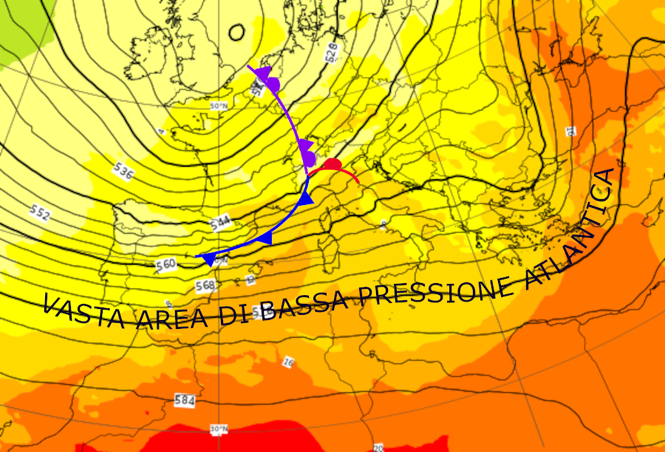 METEOEVENTI: INTENSA PERTURBAZIONE ATLANTICA SUL MARE NOSTRUM - RIWmag